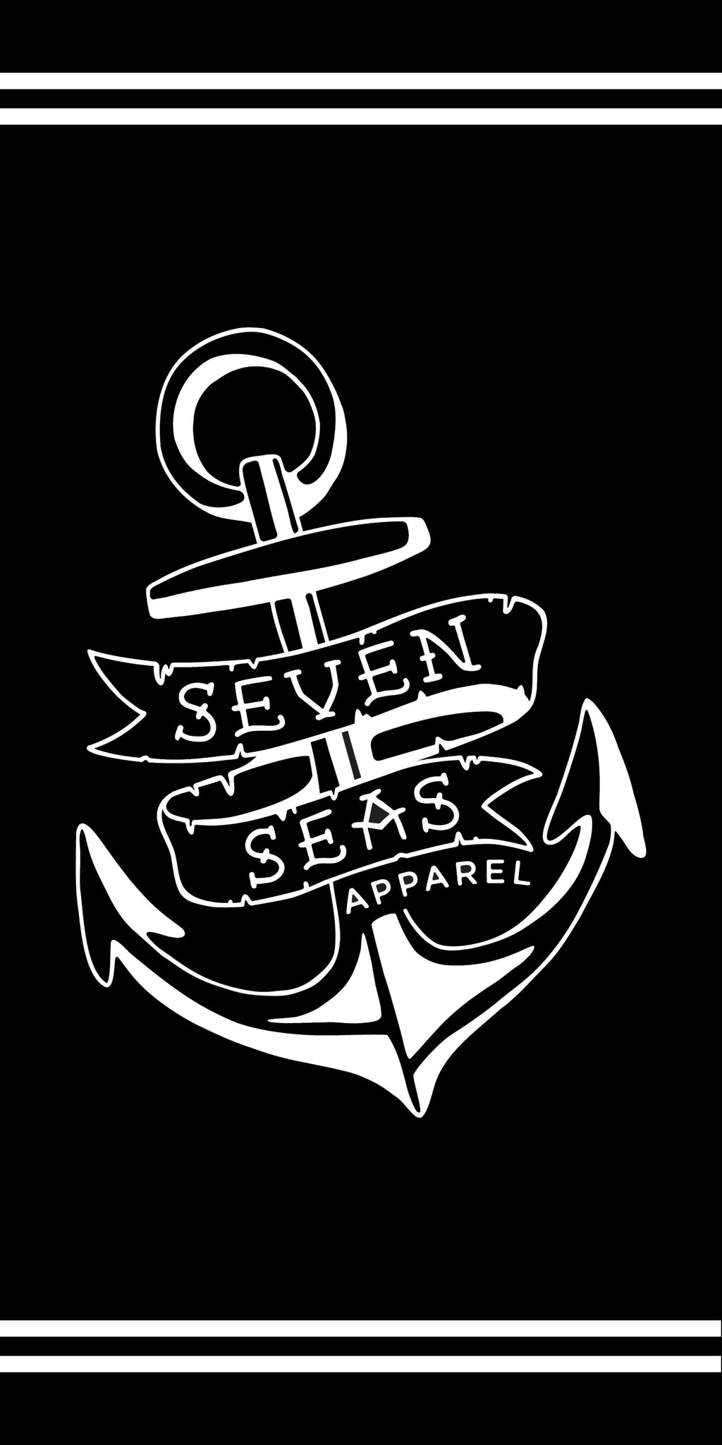 Beach towel - Seven Seas Logo – Seven Seas Apparel